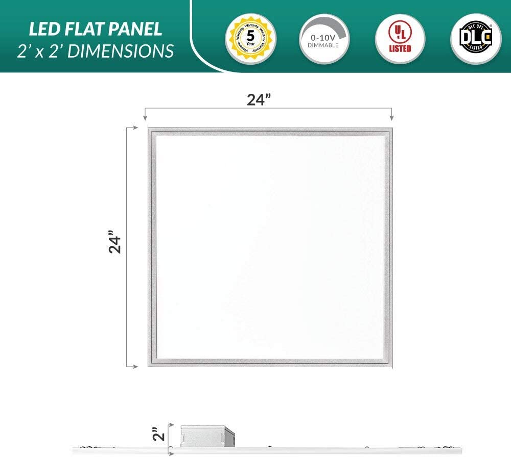 Philips 2x2 LED Panel Light, 4000K Cool White, 36W - Electronica Pakistan