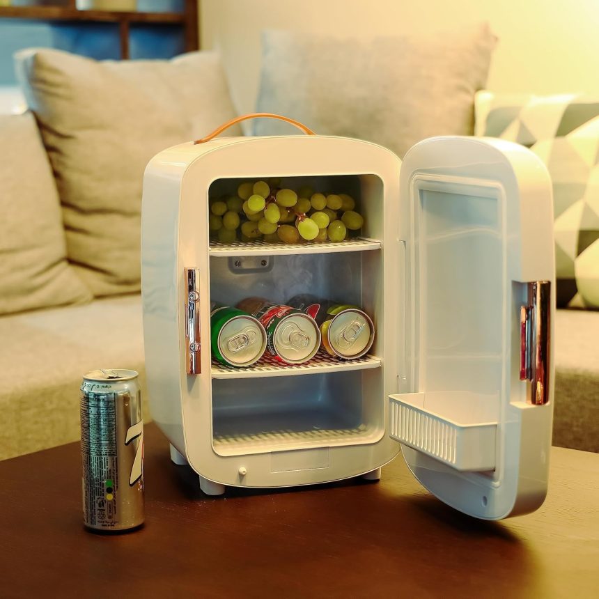 Geepas 10 L Mini Refrigerator- GRF63052| Mini Fridge, Ideal for Home ...